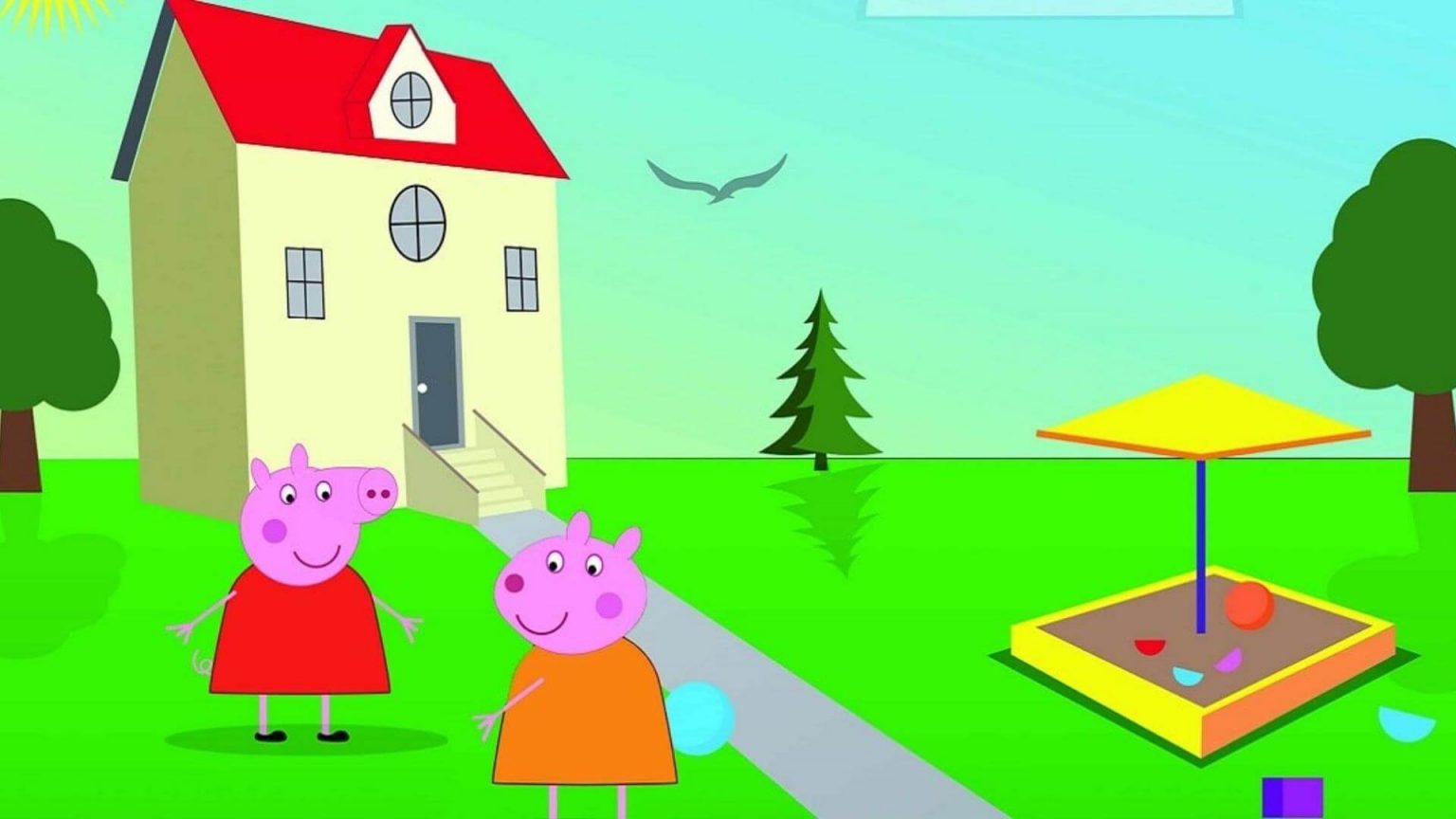 Peppa Pig House Wallpaper: A Day In The Life of Peppa - Multimedia Bomb